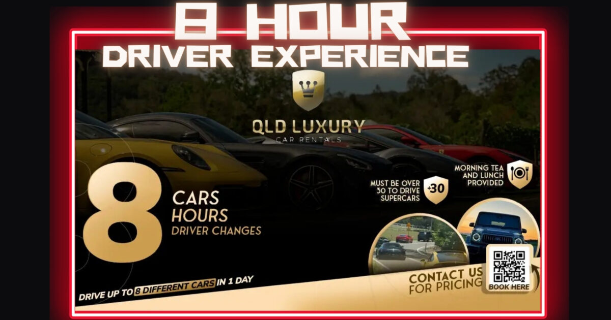 Ultimate Group Driving Experience | Queensland Luxury Car Rentals
