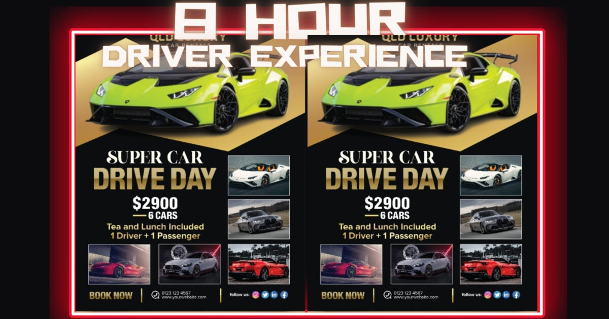 Ultimate Group Driving Experience | Queensland Luxury Car Rentals